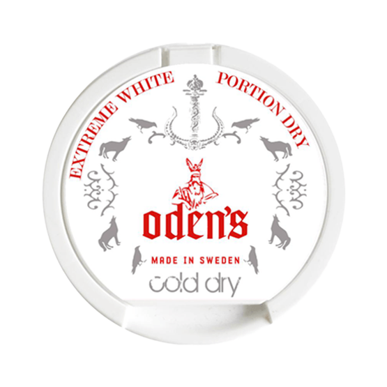 Odens Cold Dry Extreme White Portion - Snusbolaget