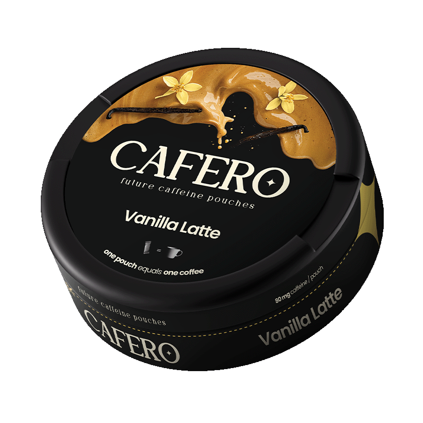 Köp CAFERO Vanilla Latte Nikotinfritt Snus - Från 31,00 kr/dosan